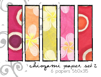Chiogami Paper Set 2 by SparklingTea on DeviantArt