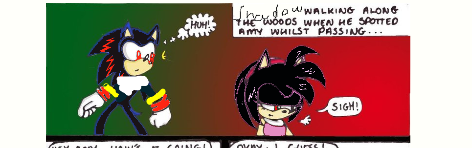 shadow and alexis by sonic535 on DeviantArt