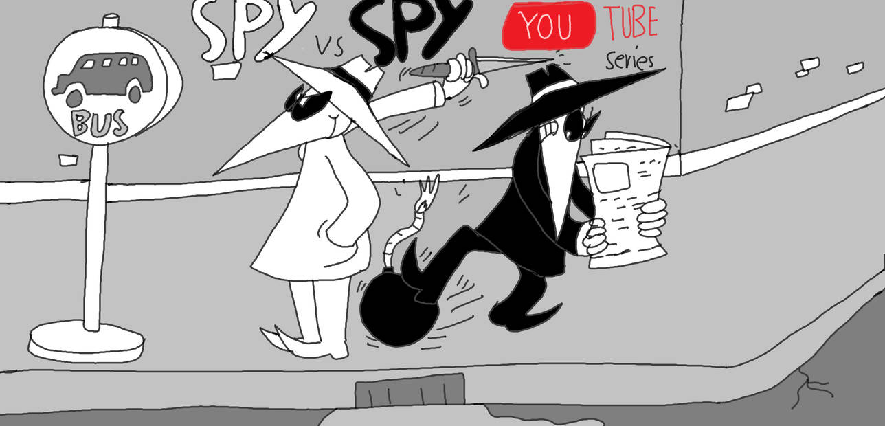 Spy vs Spy electric moon cord by comedyestudios on DeviantArt