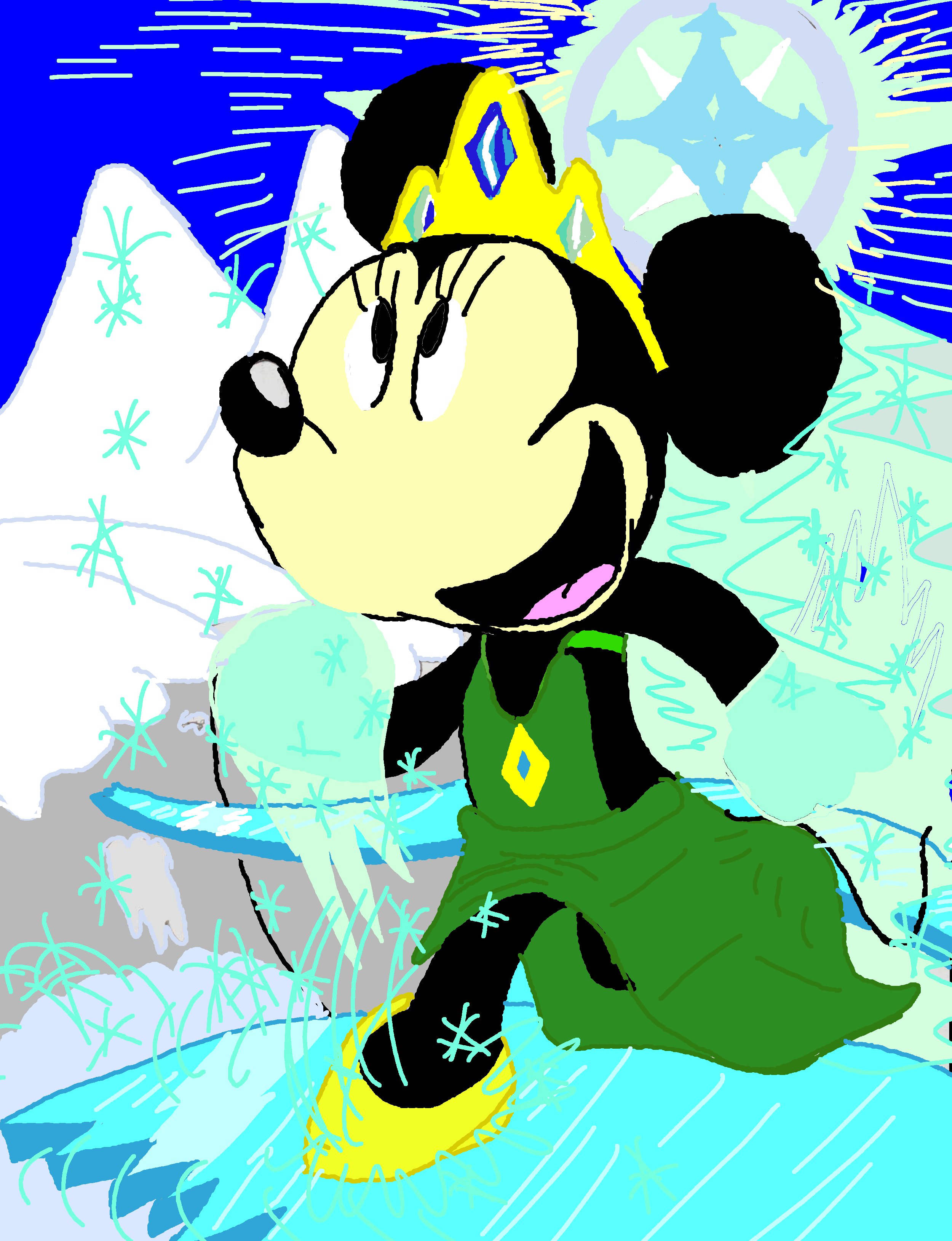 Minnie Mouse Let it go!!!! (Animation) by comedyestudios on DeviantArt