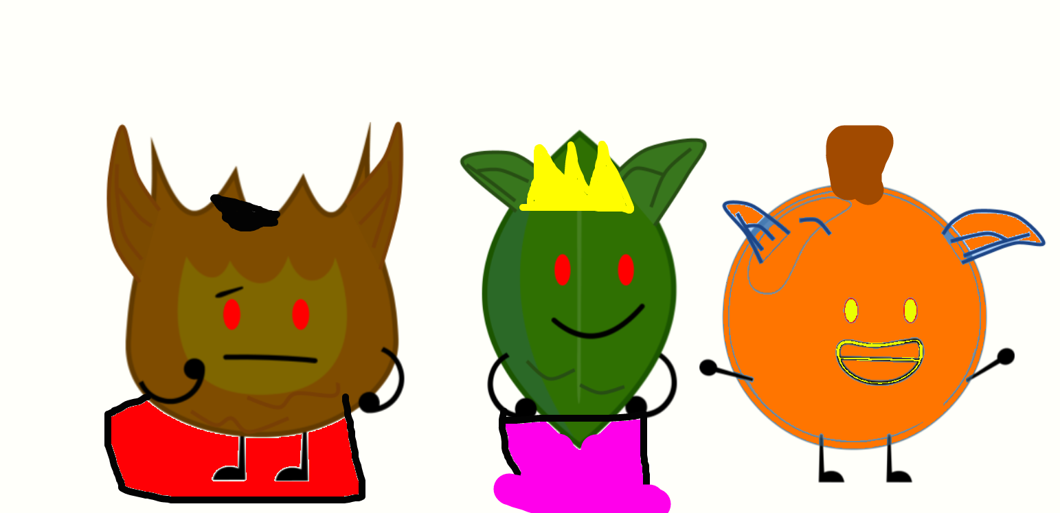 BFDI Werewolves In Their Halloween Costumes by IsaacWatson2010 on ...