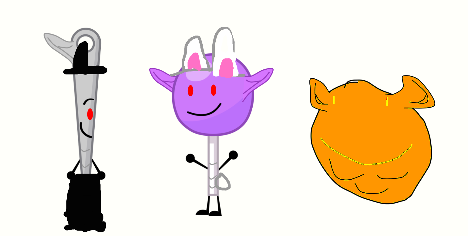 More BFDI Werewolves In Their Halloween Costumes by IsaacWatson2010 on ...