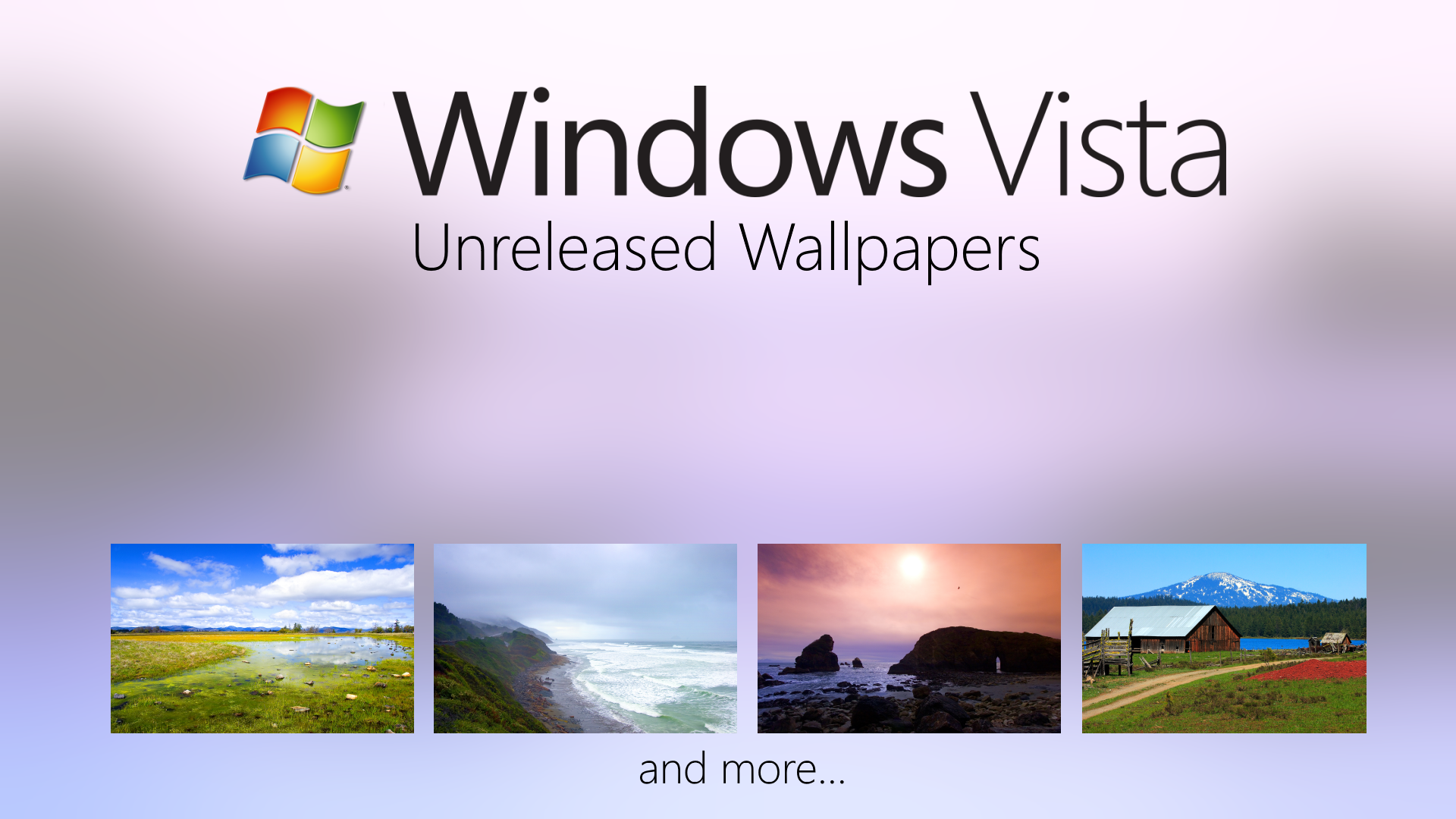 Windows Vista Unreleased Wallpapers (NO WATERMARK) by ThatRandomToast ...