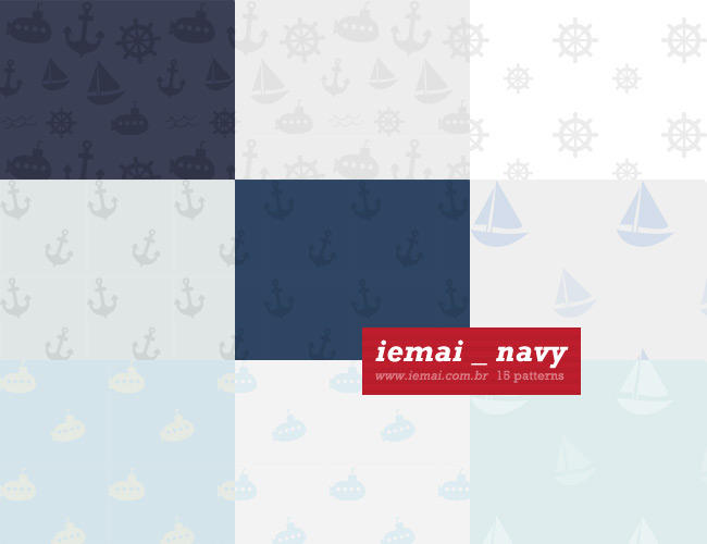Patterns: Navy by iemai on DeviantArt
