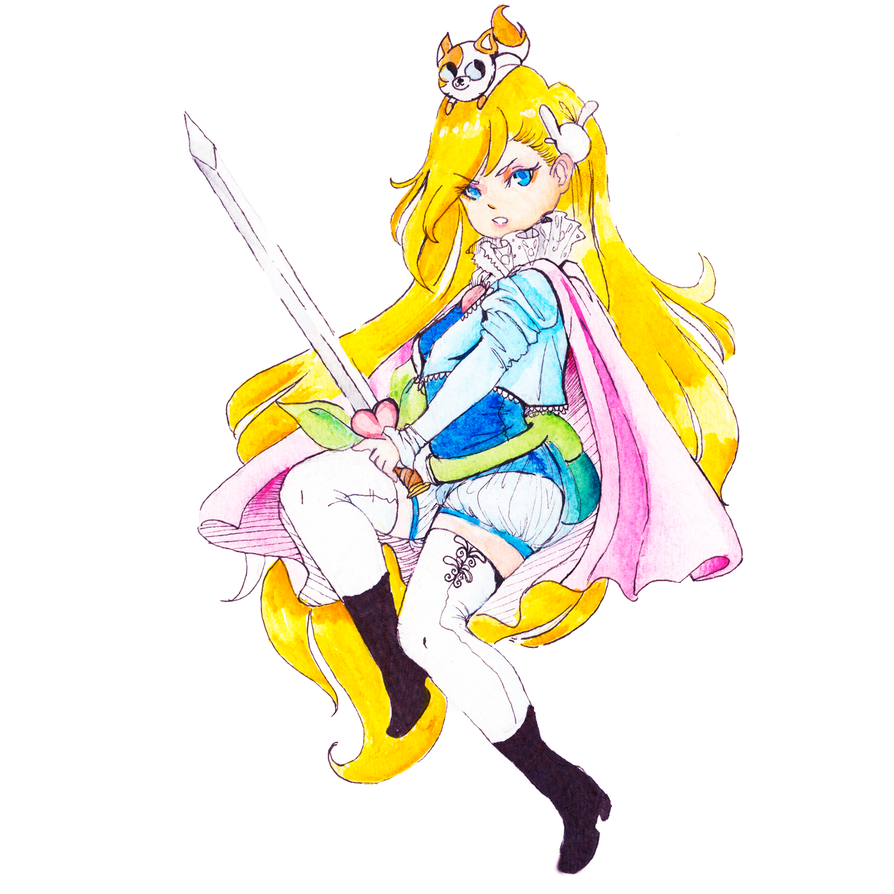 Adventure Time- Fiona Sticker by Kiwipancakes on DeviantArt