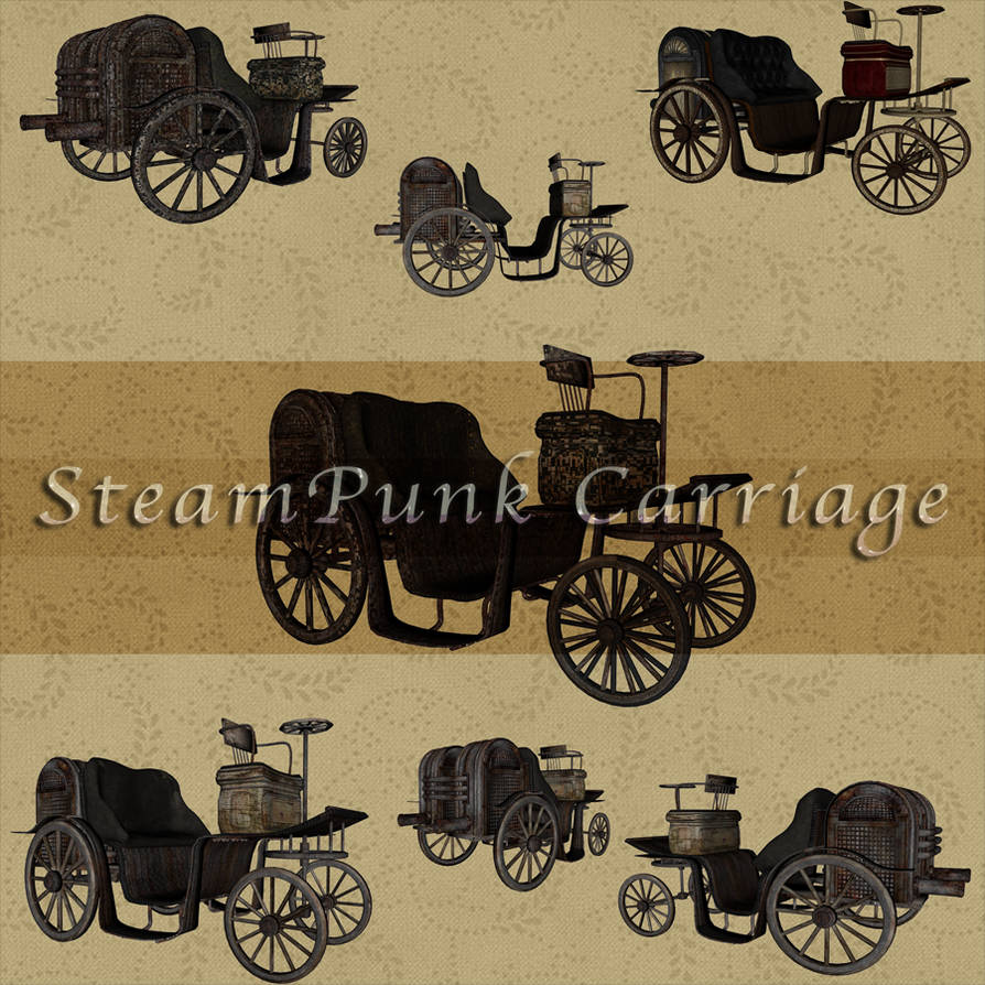SteamPunk Carriage Pack by Just-A-Little-Knotty on DeviantArt