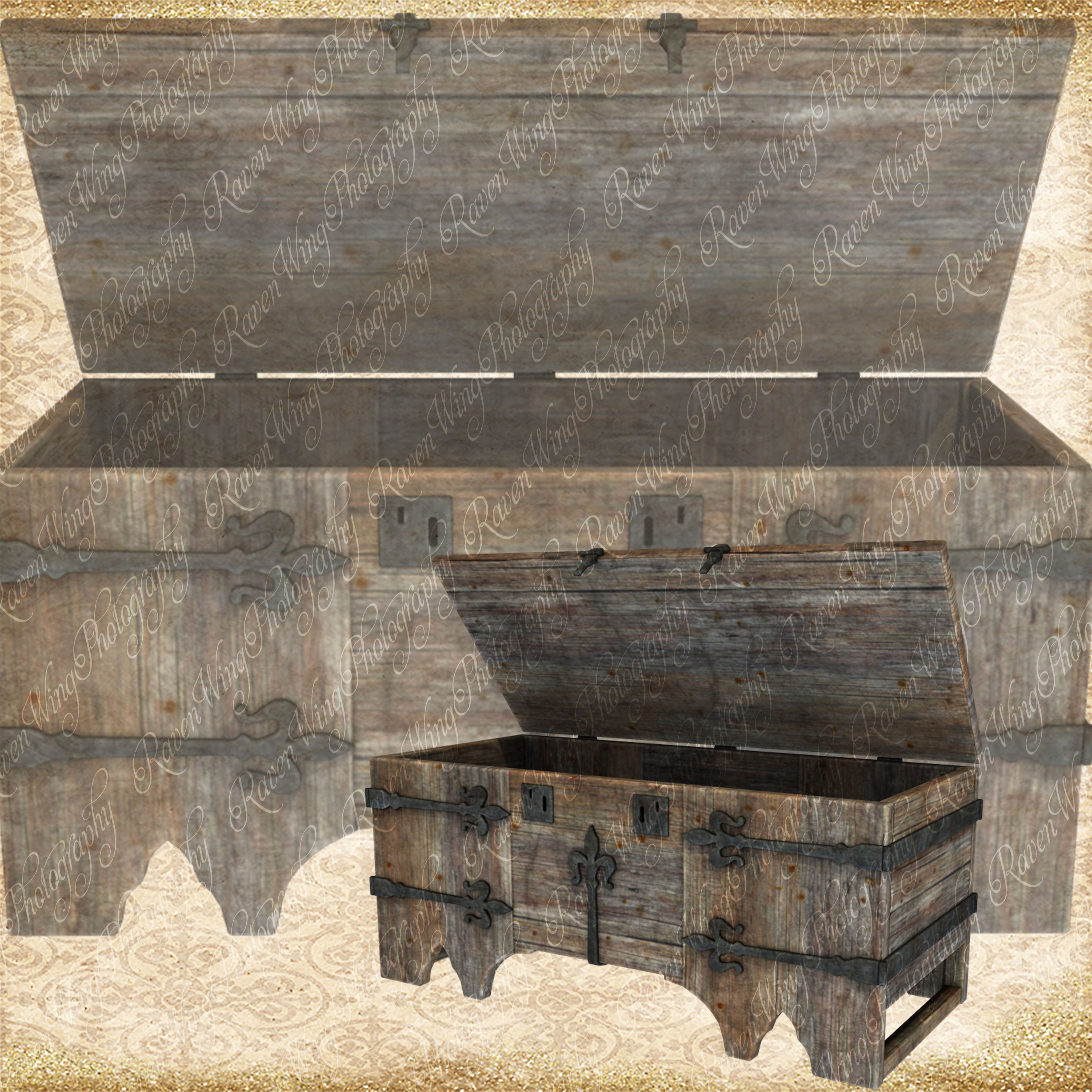 Old Trunk Open by Just-A-Little-Knotty on DeviantArt