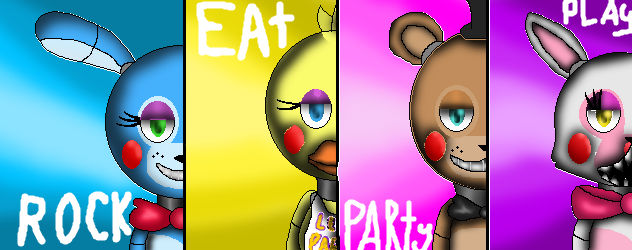 Fnaf 2 Poster by ChicaTheShyFlutter on DeviantArt