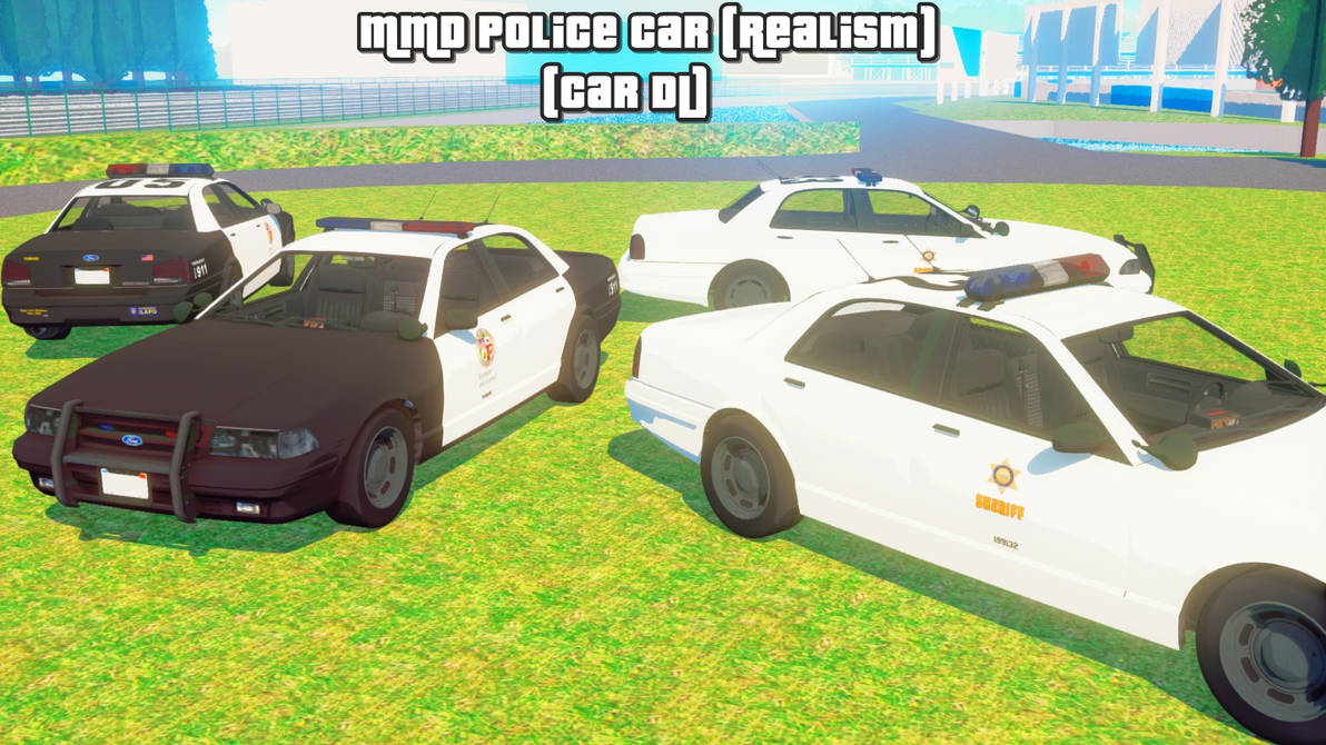 MMD Police Car (Realism) (Car DL) by Mist-To-Zero on DeviantArt