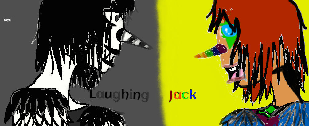 Laughing Jack redefined-before and after by Chocco-Cat-Mylo on DeviantArt