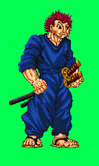 MUSASHI MYAMOTO BAKI SPRITE by Loz39 on DeviantArt