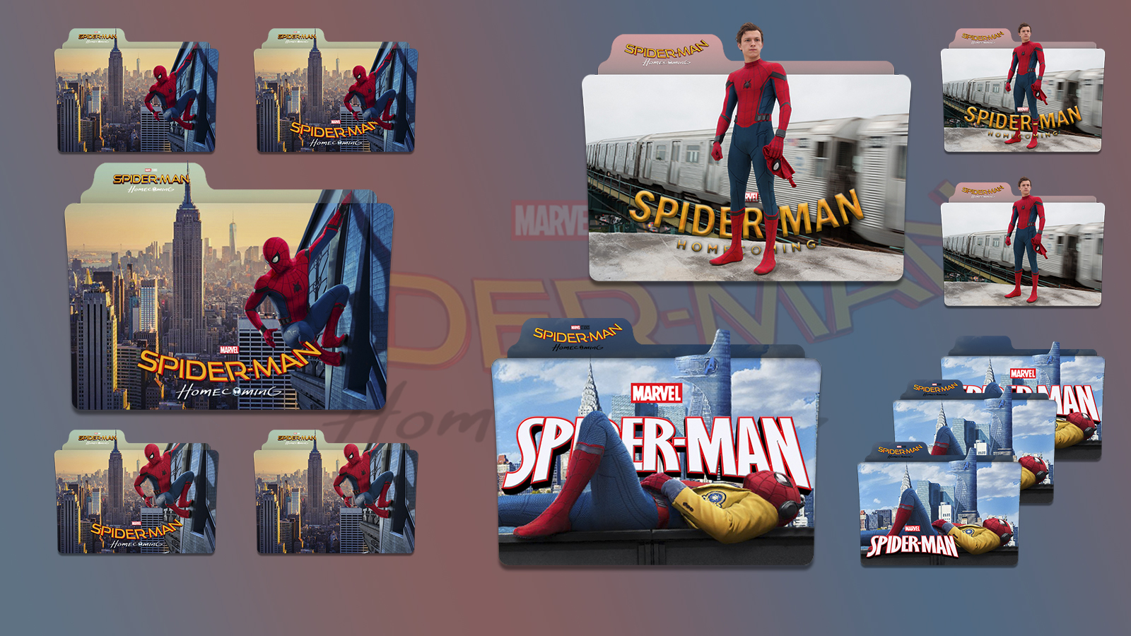 Spider Man Homecoming (2017) Folder Icon Pack v1 by DhrisJ on DeviantArt