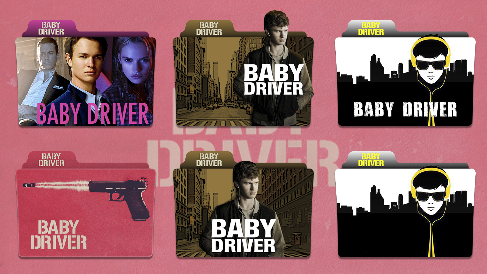 Baby Driver (2017) Folder Icon Pack by DhrisJ on DeviantArt