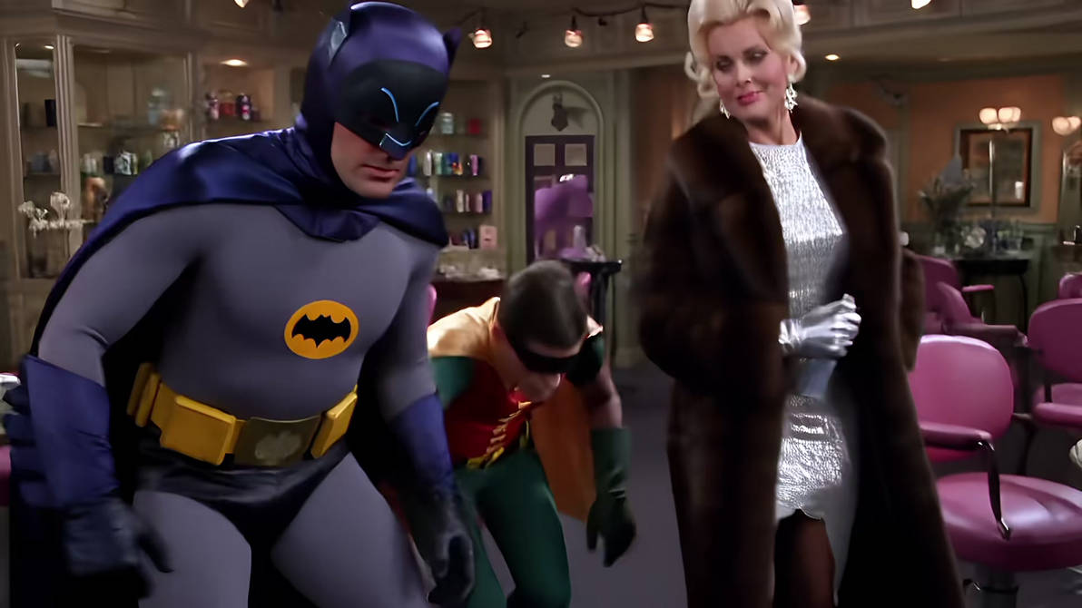 Batman and Robin duped and gassed by Minerva by ovid36 on DeviantArt