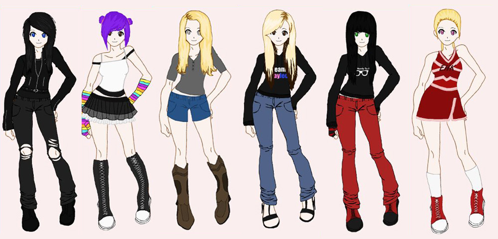 Bloodlust Next Generation Girls Dress Up by RoseCalfucci on DeviantArt