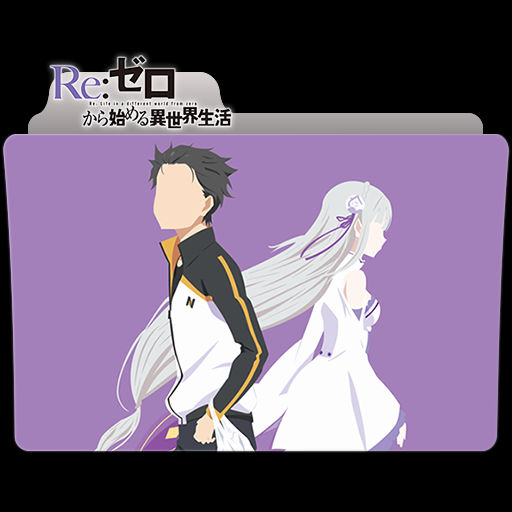Re Zero folder icon by Oussi20OM on DeviantArt