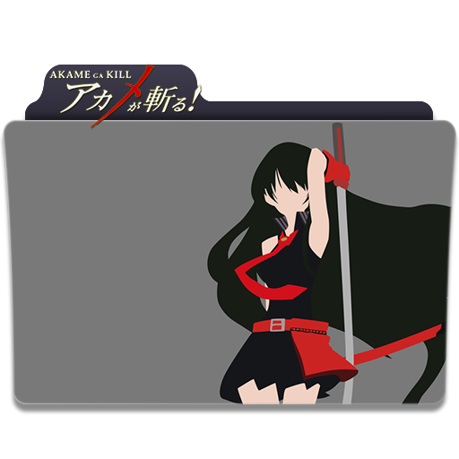 Akame Ga Kill folder icon by Oussi20OM on DeviantArt
