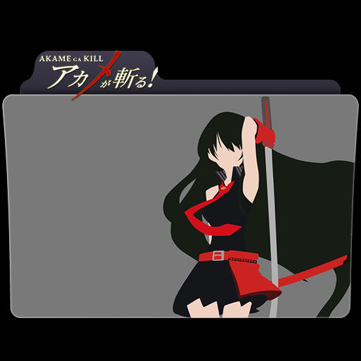 Akame Ga Kill folder icon by Oussi20OM on DeviantArt