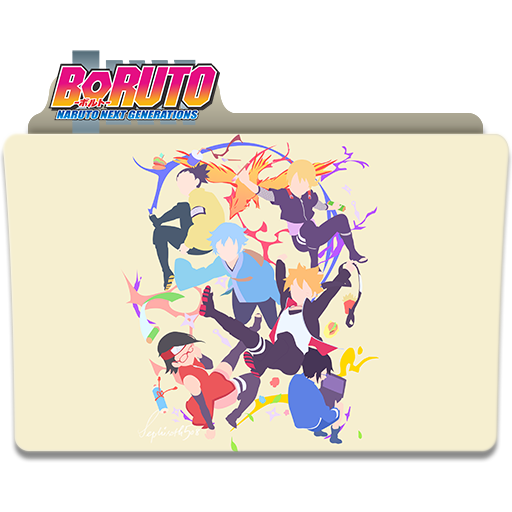Boruto Naruto Next Generation Folder icon v1 by Oussi20OM on DeviantArt