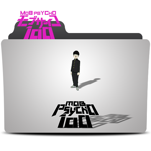 Mob Psycho folder icon v1 by Oussi20OM on DeviantArt