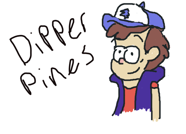 Dipper sketch by krustyismyname1 on DeviantArt