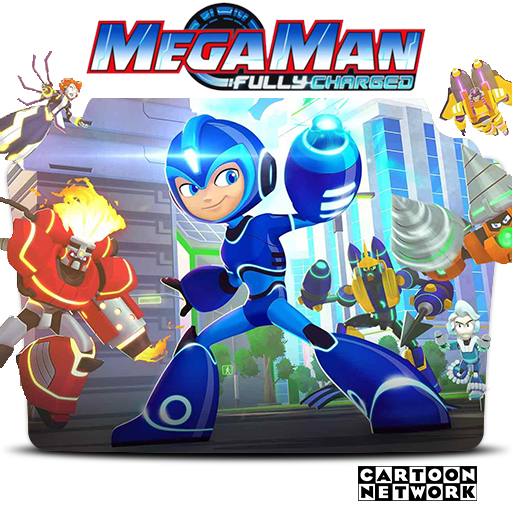 Mega Man Fully Charged Series Title by KTSample on DeviantArt