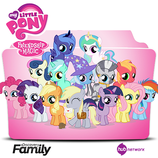Friendship Is Magic Series Title by KTSample on DeviantArt