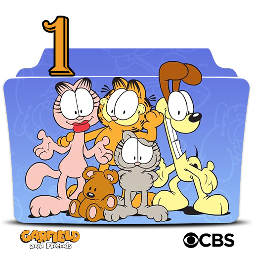 Garfield and Friends S1 Folder Icon by KTSample on DeviantArt