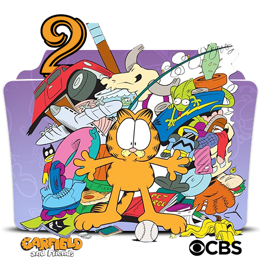 Garfield and Friends S2 Folder Icon by KTSample on DeviantArt