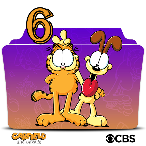Garfield and Friends S6 Folder Icon by KTSample on DeviantArt