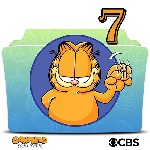 Garfield and Friends S7 Folder Icon by KTSample on DeviantArt