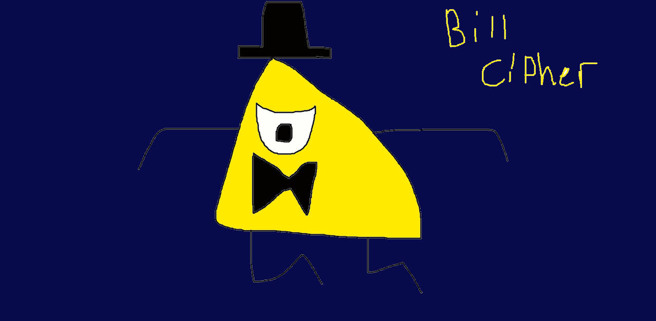 My First Bill Cipher Drawing by Season0-Mutou on DeviantArt