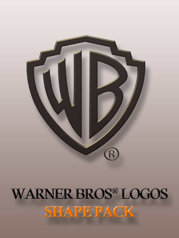 Warner Bros Logos Shape Pack by yaxxe on DeviantArt