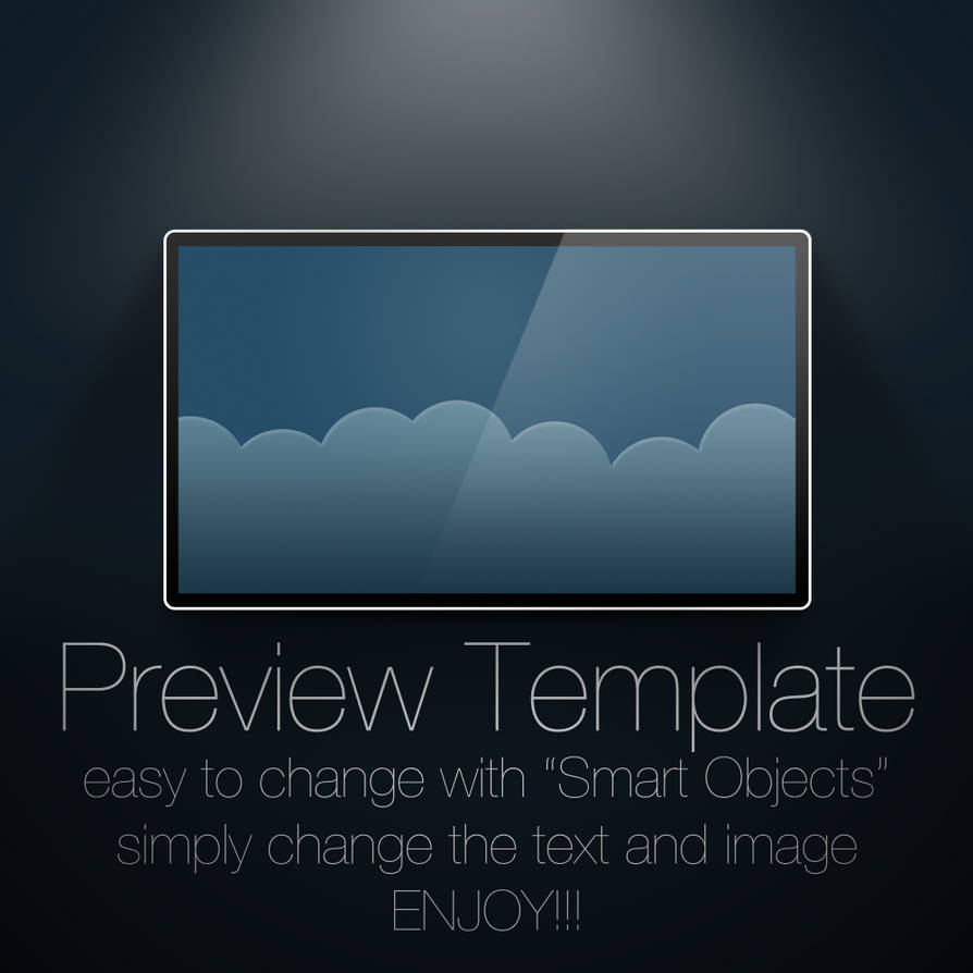 Free Preview Template by NKspace on DeviantArt