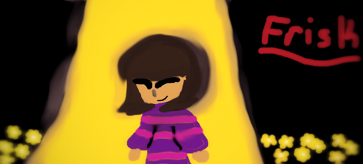 frisk the human by FluffyMittens25 on DeviantArt
