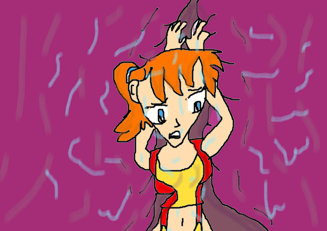 Misty gets Swallowed by Wailord by lileehilee on DeviantArt