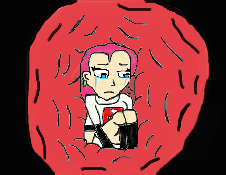Jessie Inside a Wailord by lileehilee on DeviantArt
