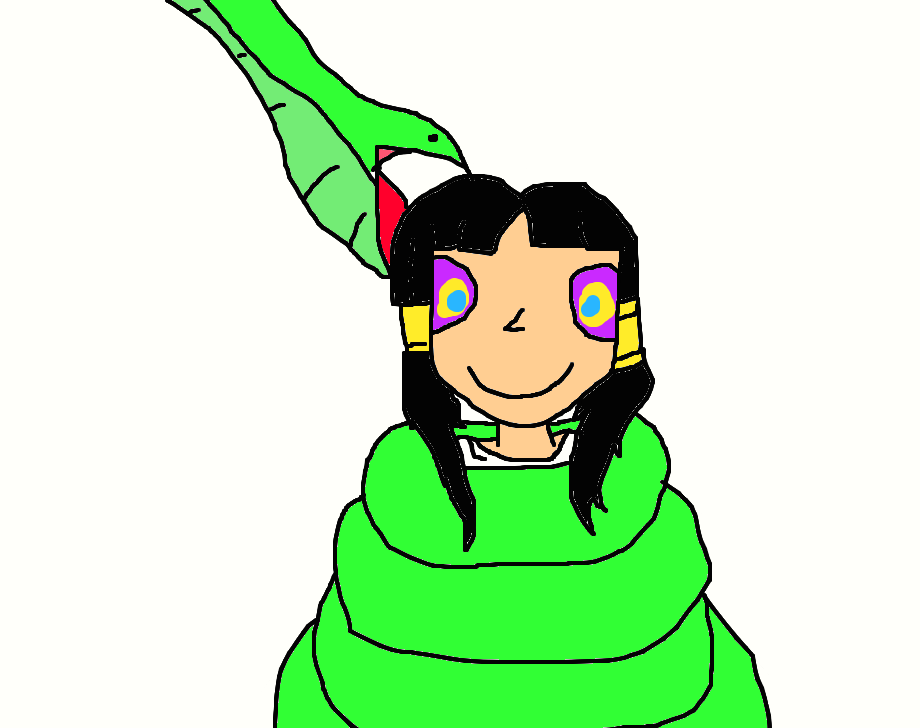 Videl Encounter by Green Snake by lileehilee on DeviantArt