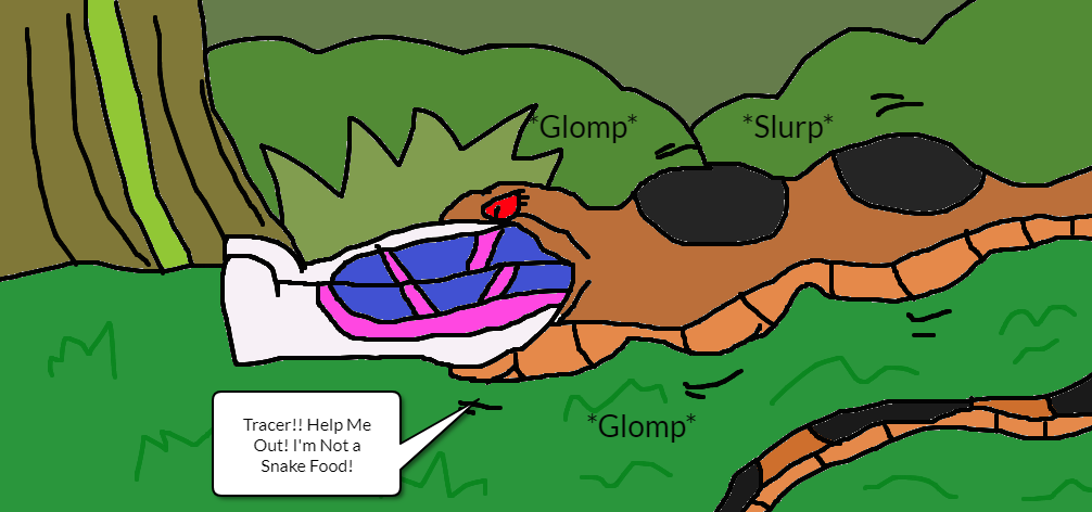 Dva Gets Swallowed by a Snake by lileehilee on DeviantArt