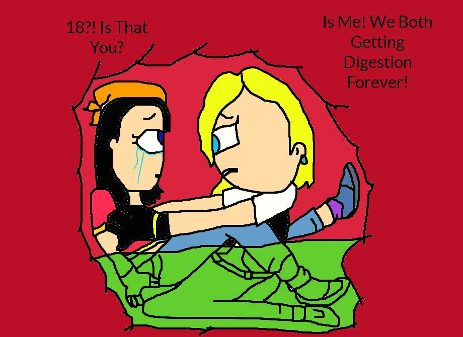 Pan And Andriod 18 Vore by lileehilee on DeviantArt