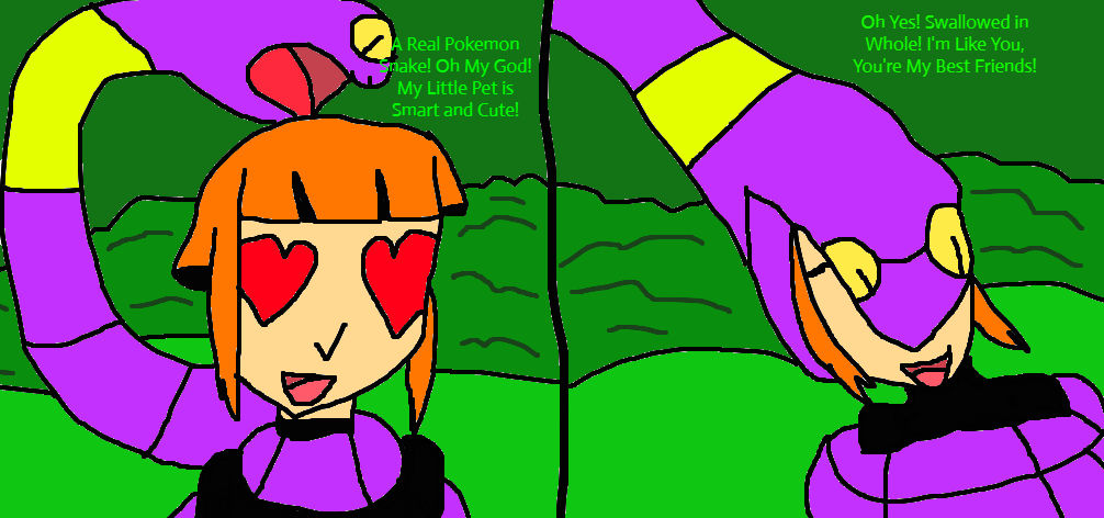 Gerdenia and Ekans - Part 1 by lileehilee on DeviantArt