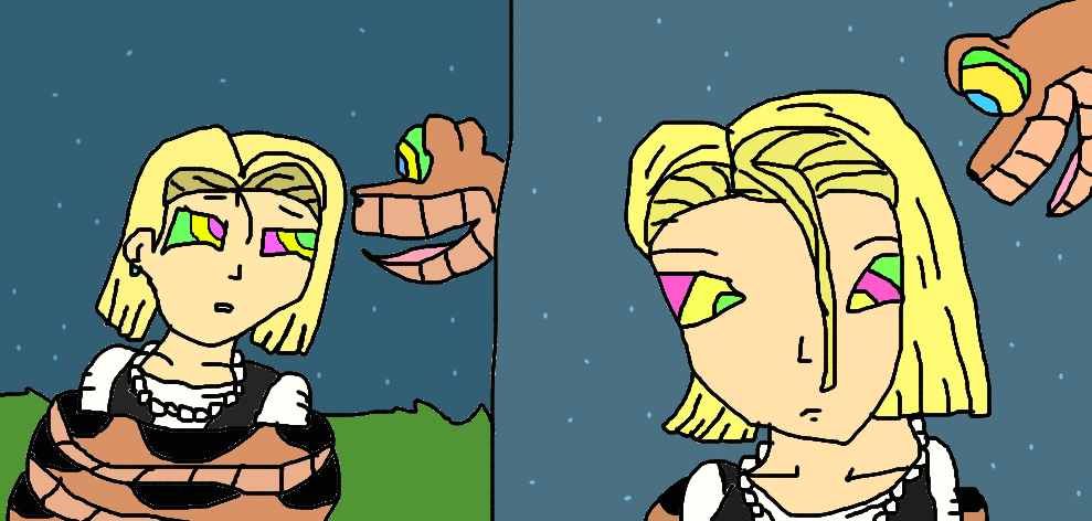 Android 18 V.S. Kaa - Part 2 by lileehilee on DeviantArt