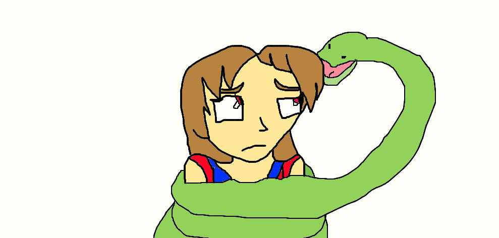 Attacking by a Big Green Snake by lileehilee on DeviantArt