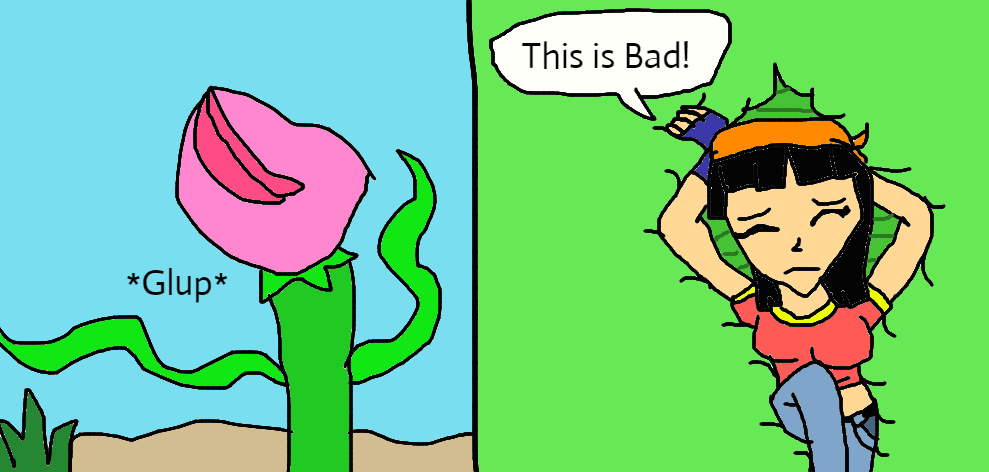 Pan V.S. Monster Plant - Part 2 by lileehilee on DeviantArt