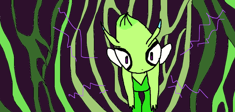 Evil Celebi by lileehilee on DeviantArt