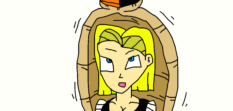 Android 18 Swallowed by Cell by lileehilee on DeviantArt