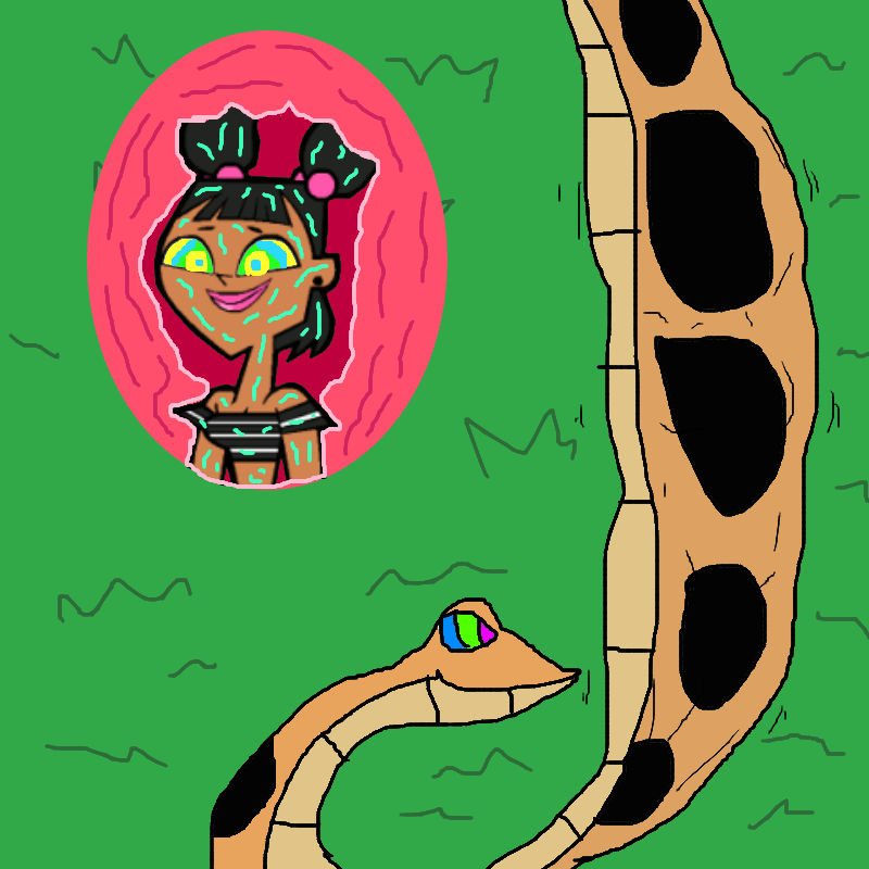 Kaa and Kate by lileehilee on DeviantArt