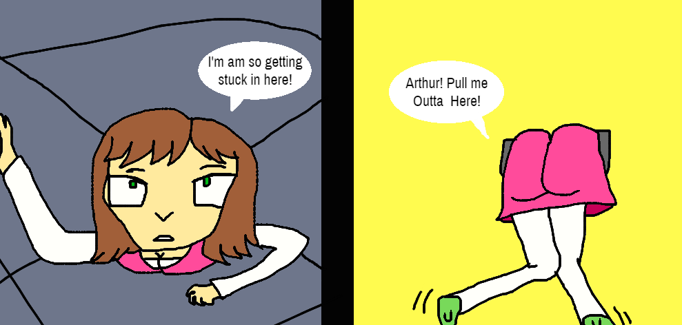 Dw Gets Stuck By Lileehilee On Deviantart
