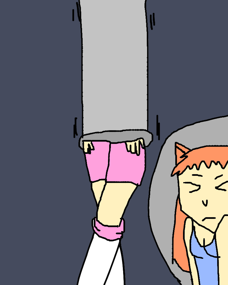 Lula gets stuck by a Pipe by lileehilee on DeviantArt