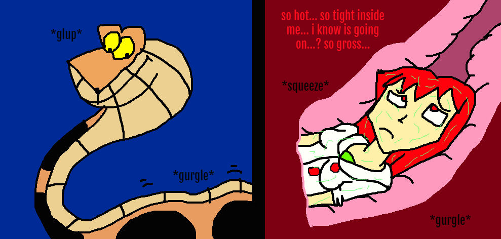 Amelia and Kaa - Part 4 by lileehilee on DeviantArt